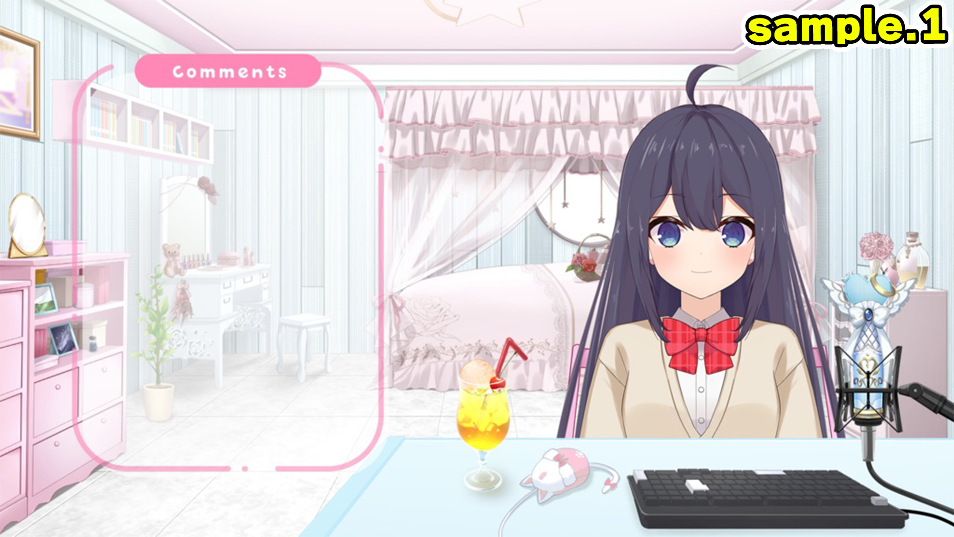 VTuberにおすすめ配信枠がおしゃれになるフリー素材まとめ - Vtem